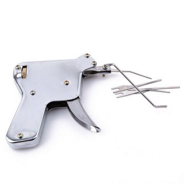 Stainless Steel Door Opener Locksmith tool Strong Manual Lock Pick Gun ... Stainless Steel Door Opener Locksmith tool Strong Manual Lock Pick Gun ...